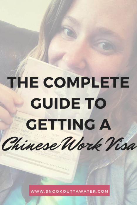 The Complete Guide to Getting a Chinese Z Work Visa - Emmajean's Travels